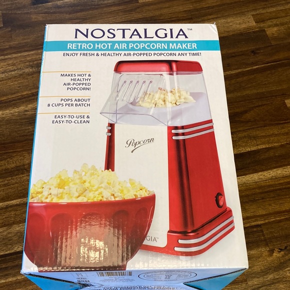 Nostalgia | Kitchen | Nostalgia Retro Hot Air Popcorn Machine | Poshmark